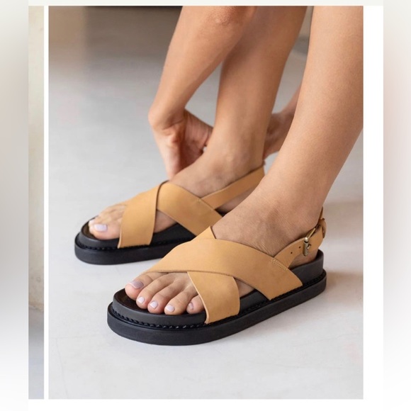 Liberté | Shoes | New Capri Sandals By Liberte Leather | Poshmark